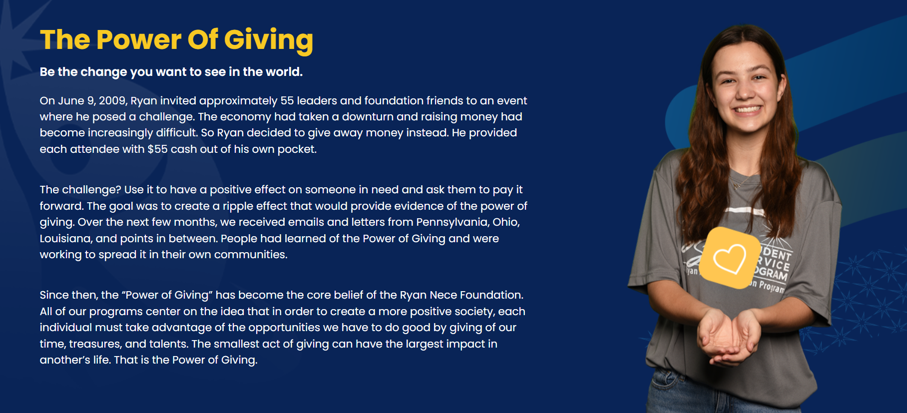 The Ripple Effect: How Giving Back Boosts Mental Health - Ryan Nece ...